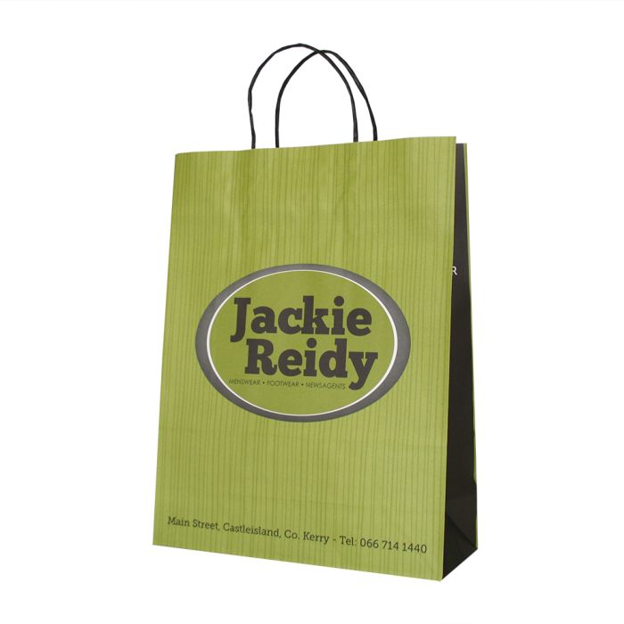 Jackie Reidy Menswaer | Paper Bags Kerry| Barry Packaging